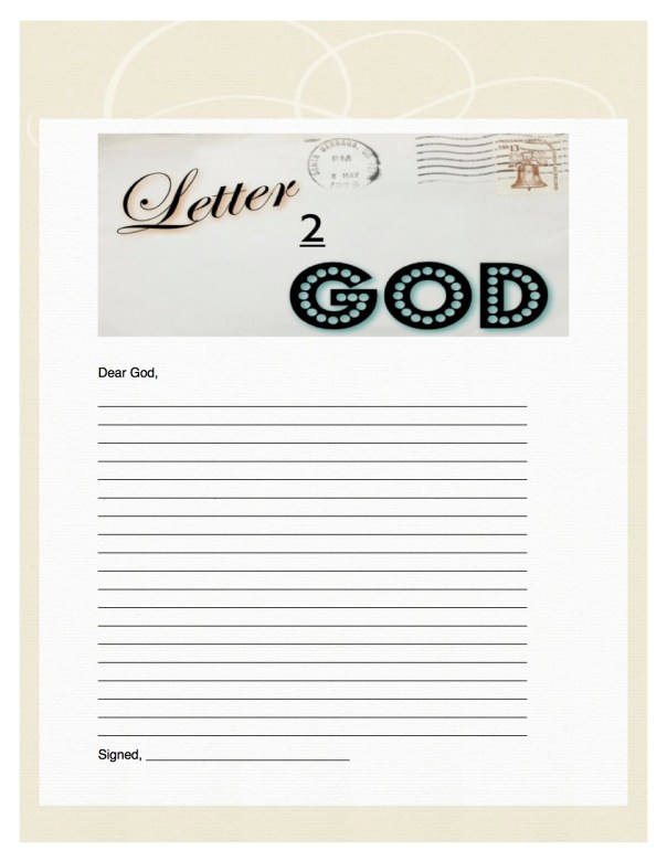 LETTER TO GOD – whoopwhoopblog