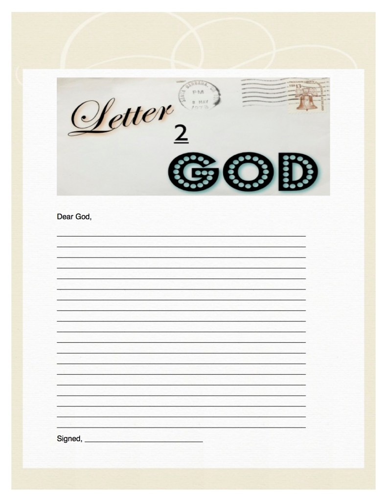 LETTER TO GOD – whoopwhoopblog