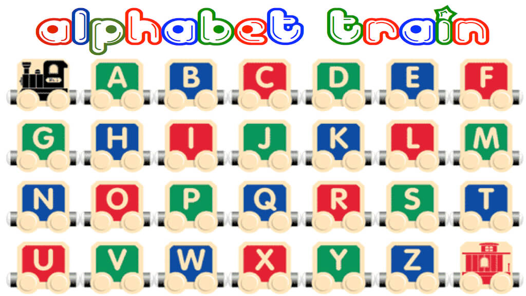 ALPHABET TRAIN – FOAM LETTER ACTIVITY – whoopwhoopblog